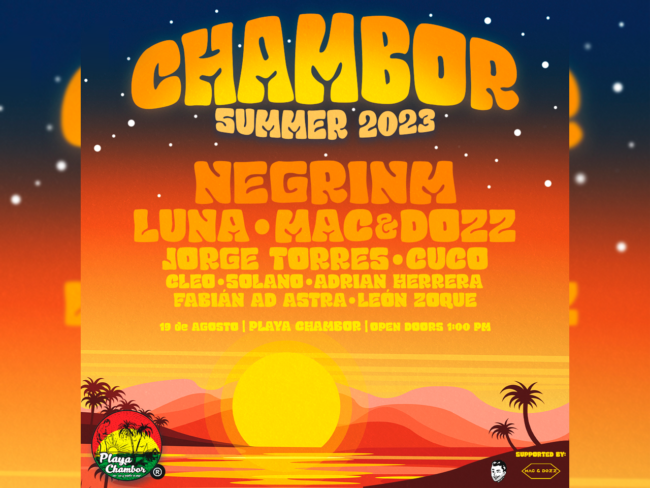 DeBoleto.mx | Chambor Summer 2023