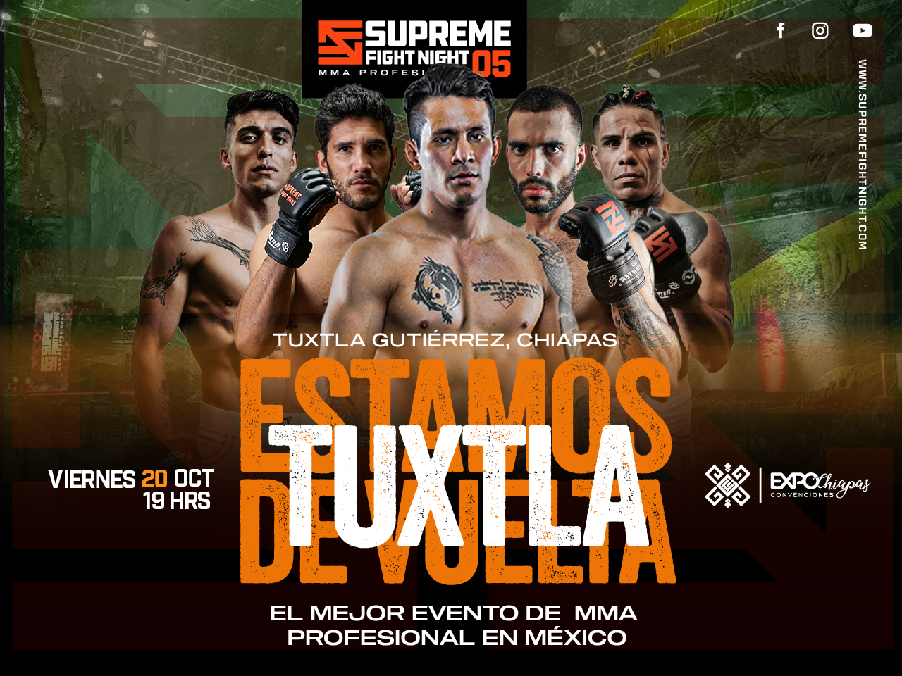 DeBoleto.mx | Supreme Fight Night 05
