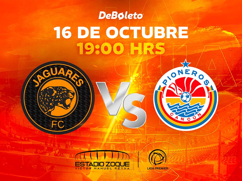 DeBoleto.mx | Jaguares FC vs Pioneros Cancún